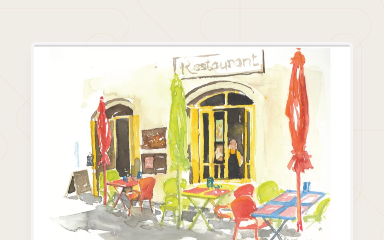 Menu restaurant Le Mistral